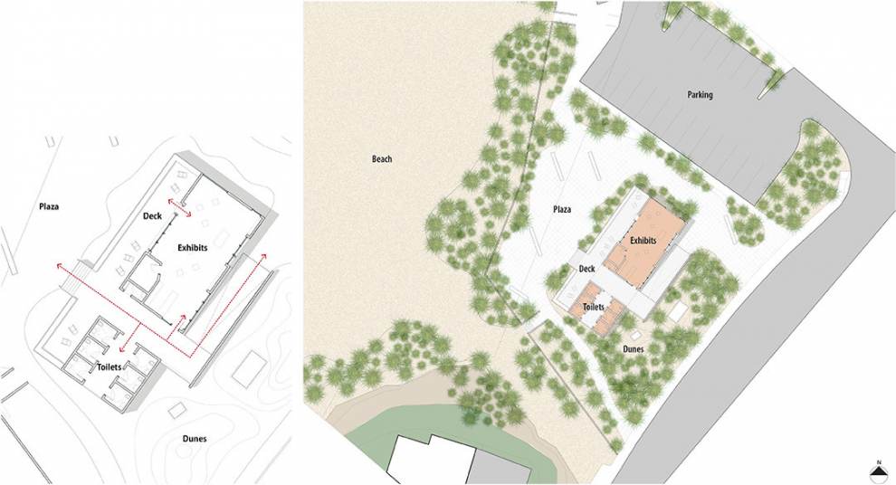 West perspective Southeast site plan - does not show the entire site or ...